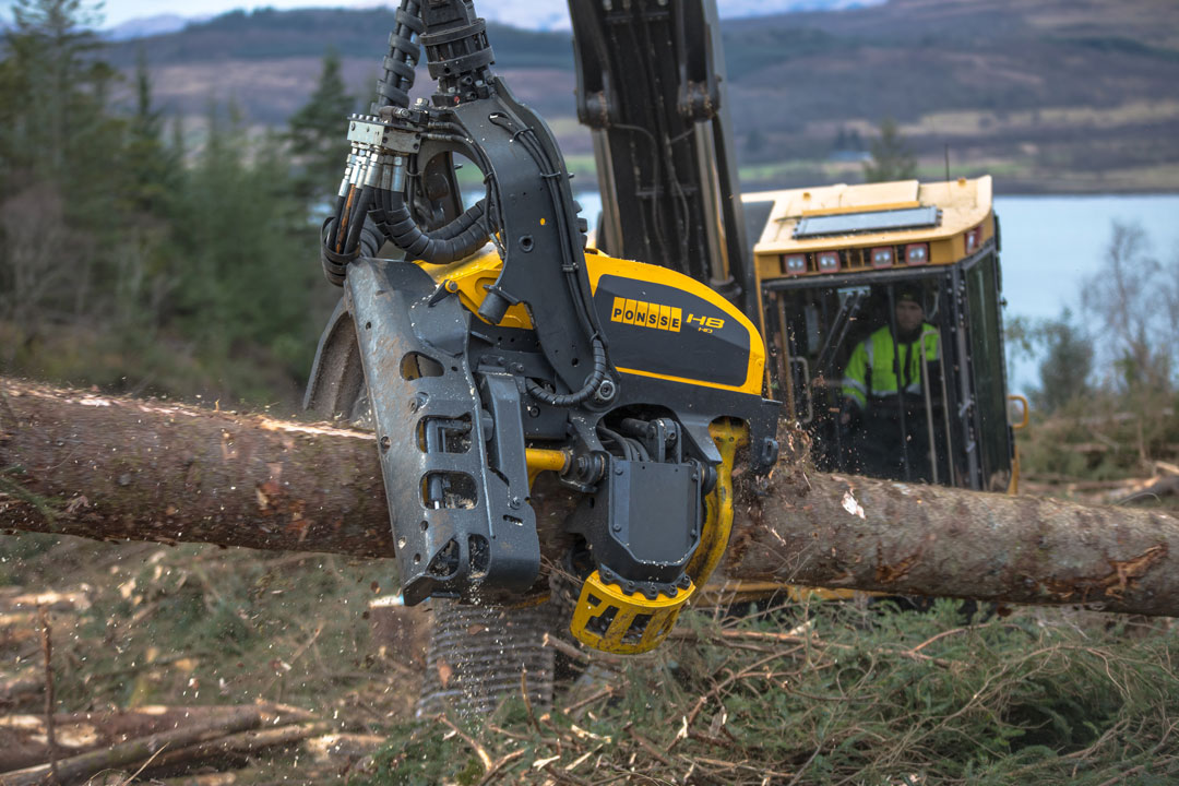 IRUM - Capete de procesare forestiere - Ponsse H8 HD