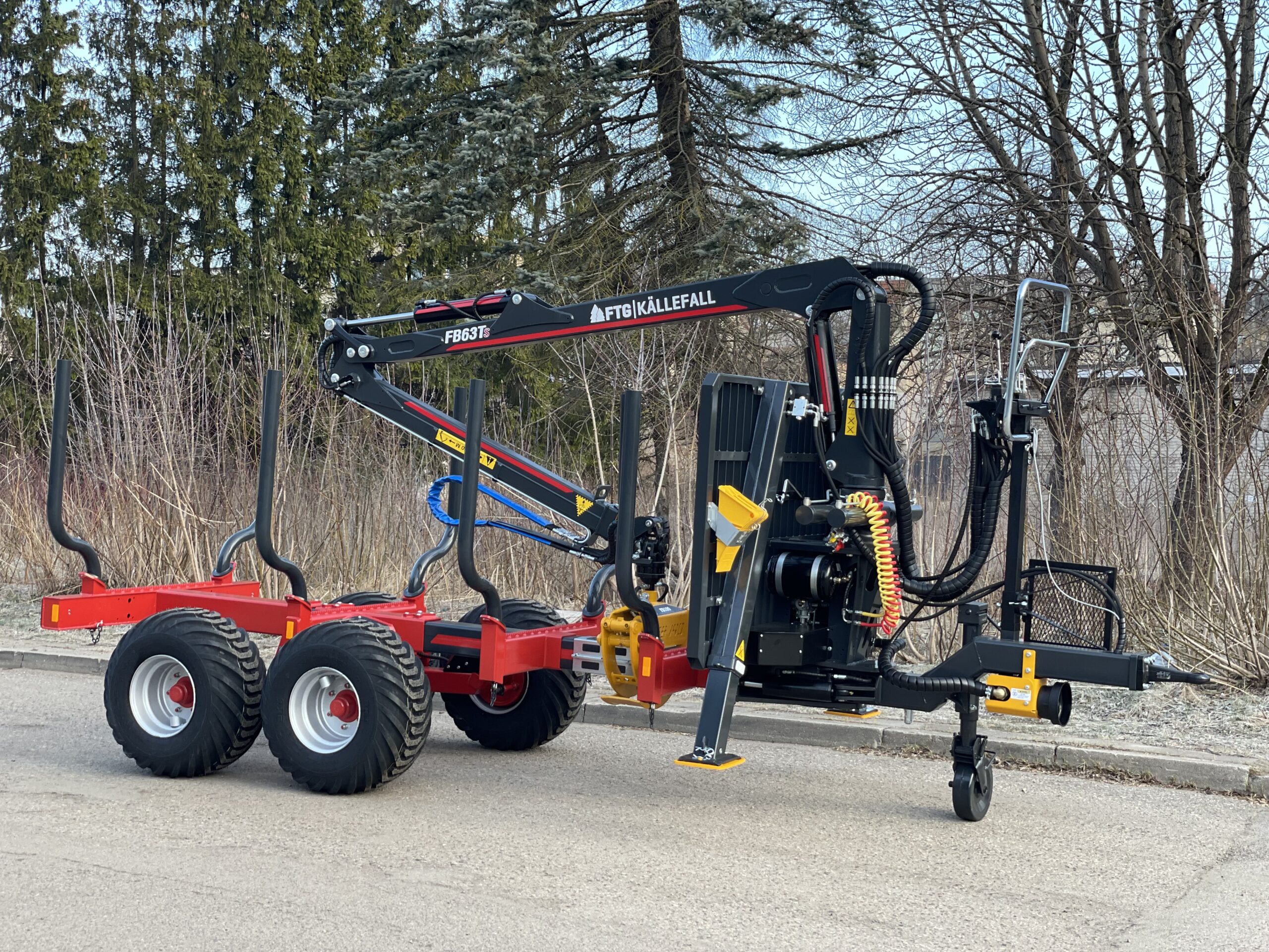 IRUM - Agricultural accessories - Forestry trailer