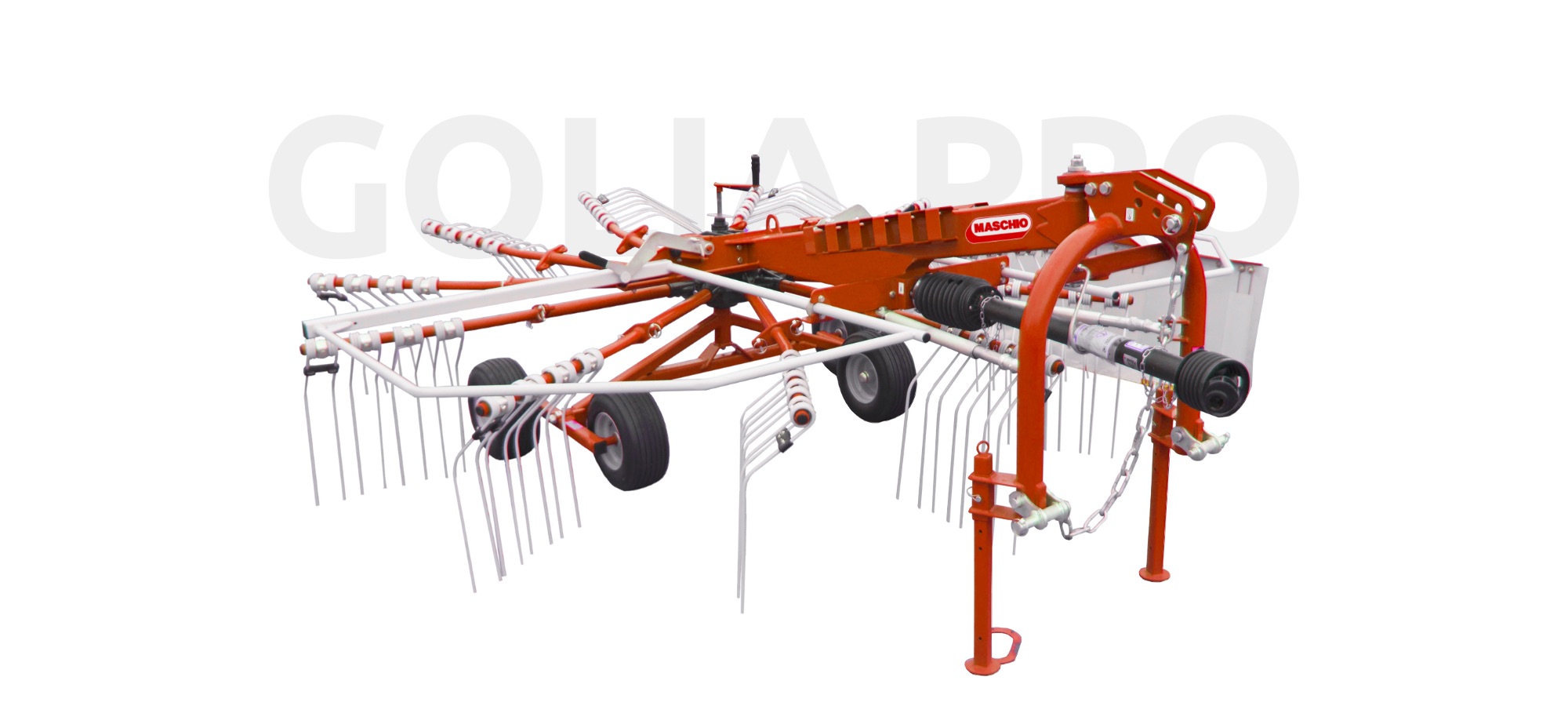 IRUM - Accesorii tractor agricol - Greblă de adunat fan purtată Maschio ...