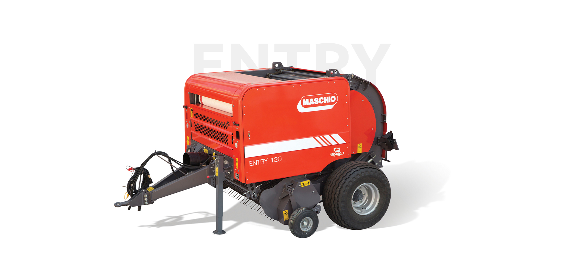 IRUM - Accesorii tractor agricol - Presă de baloți rotunzi Maschio ...